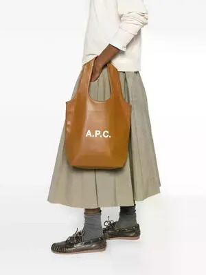 A.p.c. Logo Tote