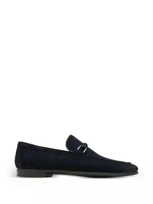 Magnanni Silver Tone Loafers