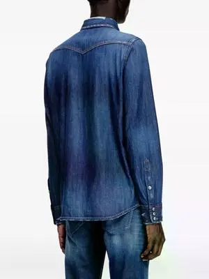 DIESEL® D-vega Denim Shirt - Blue