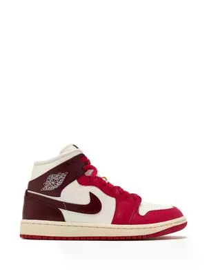 Nike Air Jordan 1 Mid Sneakers - Red