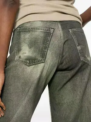Our Legacy Wata Cut Straight-leg Jeans - Grey