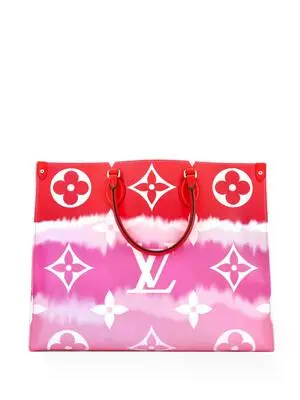 LOUIS VUITTON Onthego Limited Edition Escale Monogram Giant Gm Tote Bag - Multicolour