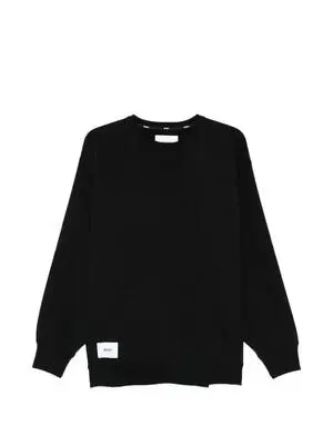 WTAPS Logo Patch Crew-neck Sweatshirt