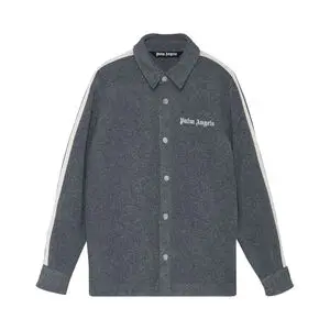 Palm Angels Wool Track Shirt