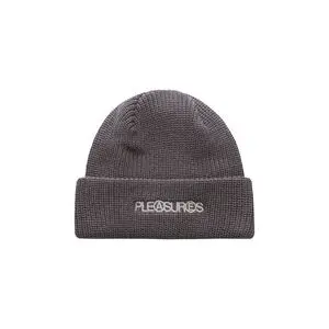 PLEASURES Zine Beanie - Grey