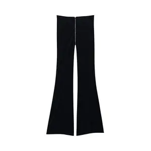 Alexander Wang Zipper At Rise Mid Rise Pants