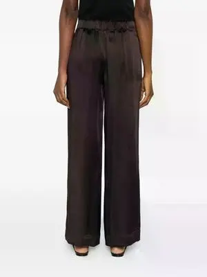 LIBEROWE Pleated Front Palazzo Trousers