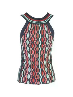 Missoni Knit Cotton Halter Top