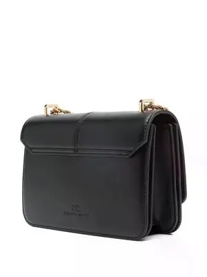 Elisabetta Franchi Logo-plaque Chain-strap Shoulder Bag - Black