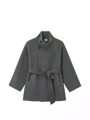 B+AB Double-breasted Belted Coat