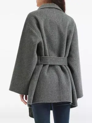 B+AB Double-breasted Belted Coat