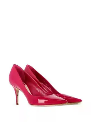 Dior Pointed-toe Patent-leather Pumps