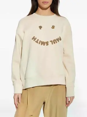 Paul Smith Logo-lettering Sweatshirt - Neutrals