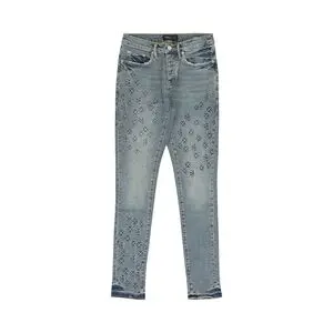 PURPLE BRAND P001 Embossed Denim - Blue