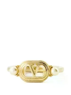 Valentino Garavani Vlogo Ovalette Ring - Gold