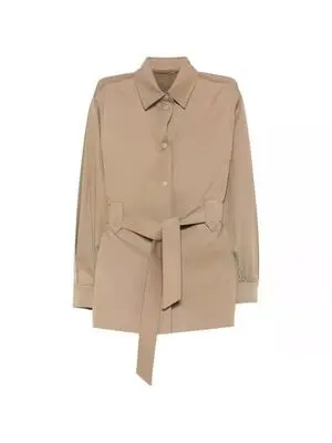 Max Mara Belted Fitted Jacket