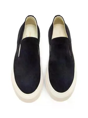 COMMON PROJECTS Suede Slip-on Sneakers