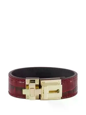 TOM FORD Leather Bracelet - Red