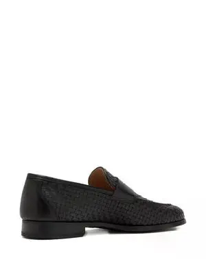 Magnanni Woven Penny Loafers