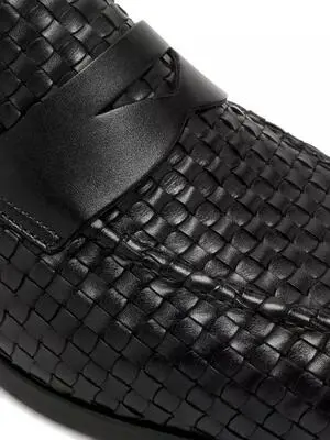 Magnanni Woven Penny Loafers