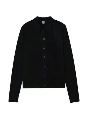 TOTEME Buttoned Collar Cardigan