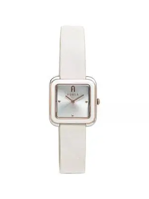 Furla Square 20mm Watch - Silver