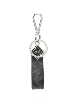 Fendi Logo Keyring - Grey