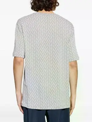 Giorgio Armani Geometric-patterned T-shirt