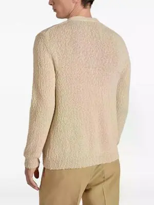 ZANONE Textured Cotton Cardigan