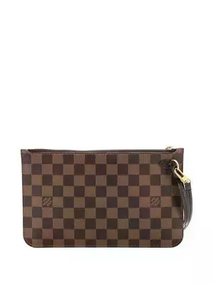 LOUIS VUITTON Neverfull Pochette Damier Large Pouch