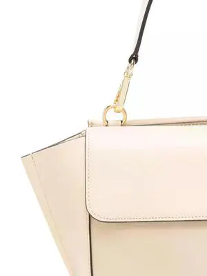 WANDLER Hortensia Flap Shoulder Bag - Neutrals