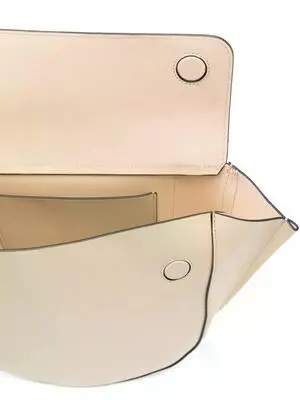 WANDLER Hortensia Flap Shoulder Bag - Neutrals