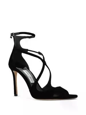 JIMMY CHOO Azia Sandals - Black