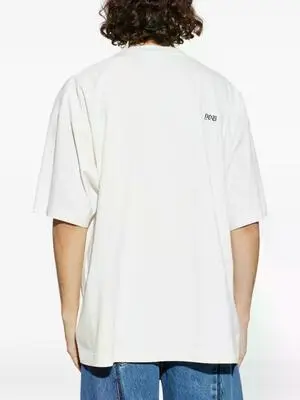 Vetements Graphic-print Crew-neck T-shirt - White