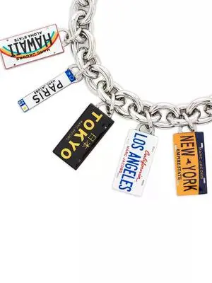 Marc Jacobs State Plate Charm Bracelet