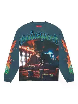 GODSPEED Life's A Gamble Long-sleeve T-shirt - Blue