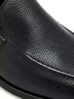 Magnanni Pebbled-leather Loafers