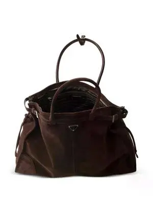 Prada Bonnie Tote Bag - Brown