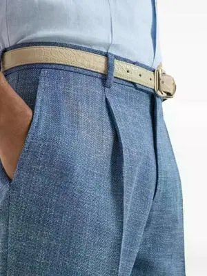 Brunello Cucinelli Pleated Trousers - Blue