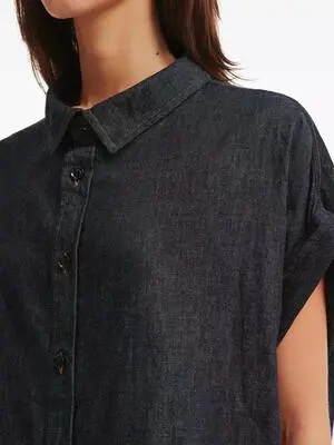 Y’s Cuffed-sleeve Denim Shirt