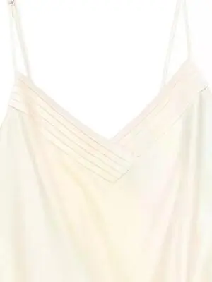 FORTE_FORTE V-neck Bodysuit - Neutrals