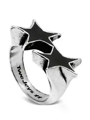 TWOJEYS Star Precious Metals Ring - Silver