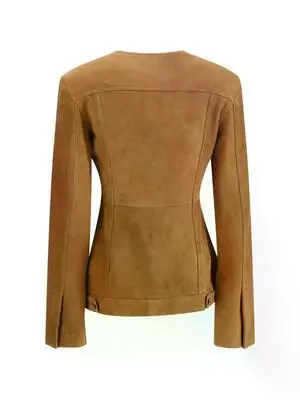 HAIKURE Suede Jacket With Pockets