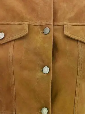 HAIKURE Suede Jacket With Pockets