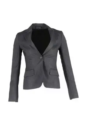 Theory Single-breasted Wool Blazer