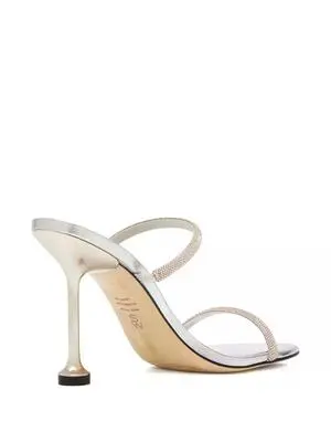 STUART WEITZMAN Crystal-embellished Stiletto Sandals