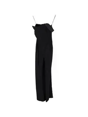 Roland Mouret Sleeveless Wide-leg Jumpsuit - Black