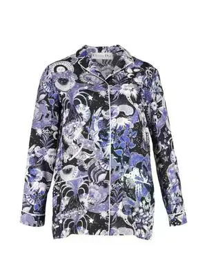 Dior Printed Silk Button-down Shirt