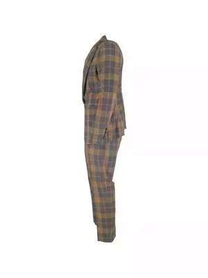 VIVIENNE WESTWOOD Plaid-pattern Three-piece Suit