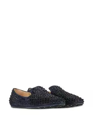 JIMMY CHOO Studded Loafers